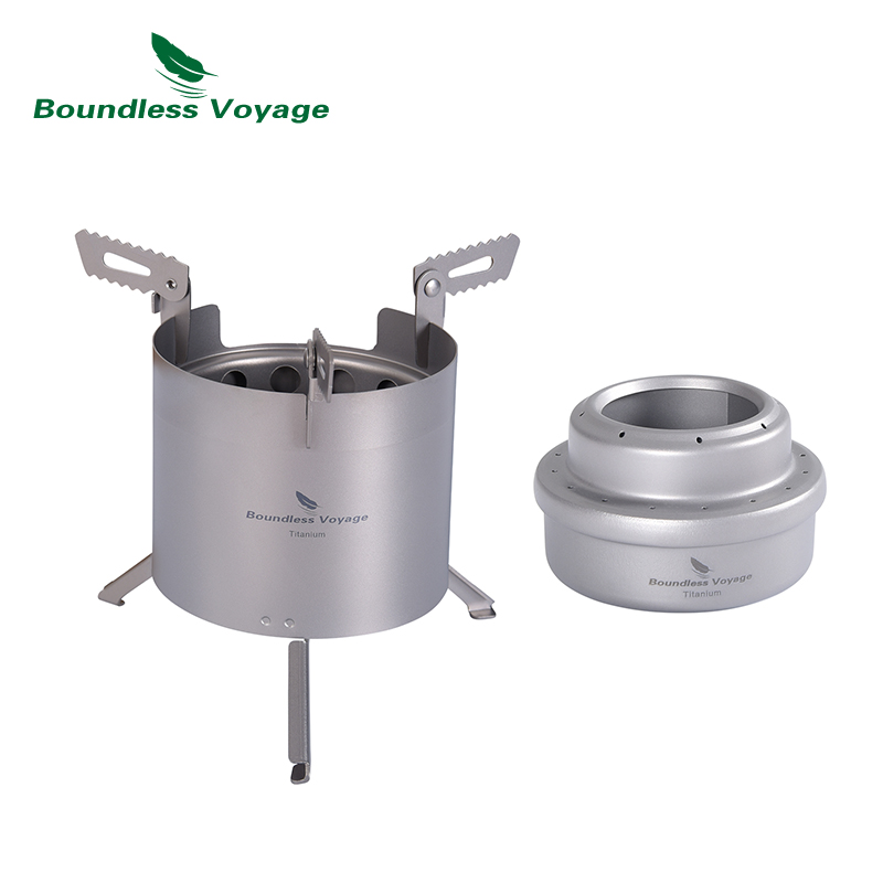 Boundless Voyage Camping Titanium Wood Stove Foldi... – Grandado