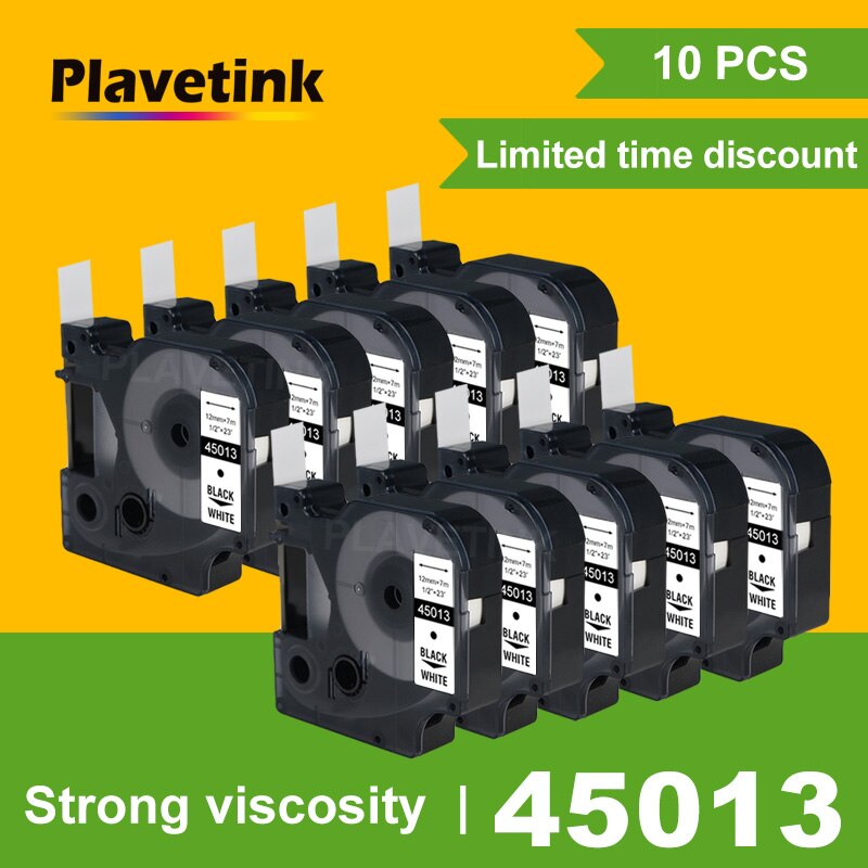 Plavetink 10 pcs Compatible for dymo D1 12mm tapes... – Vicedeal