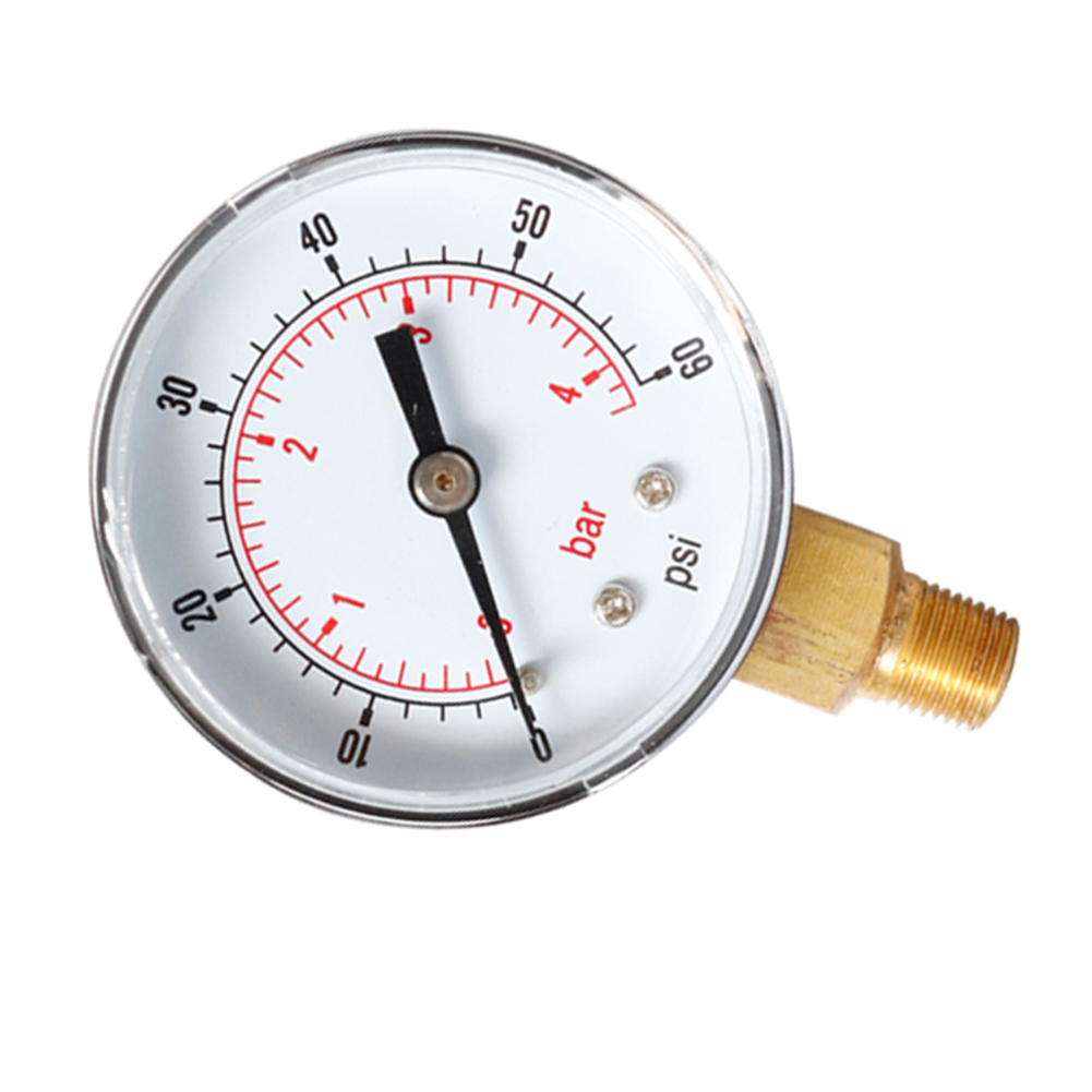 Radiale Manometer 1/8 "BSP Draad 0-60psi 0-4bar Di... – Grandado