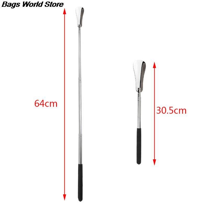 Stainless Steel Metal Shoehorn Adjustable Handle S... – Grandado