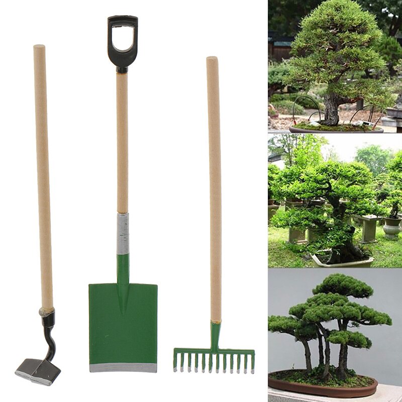 3Pcs/Set Potted Planting Tool Shovel Spade Rake Ho... – Grandado