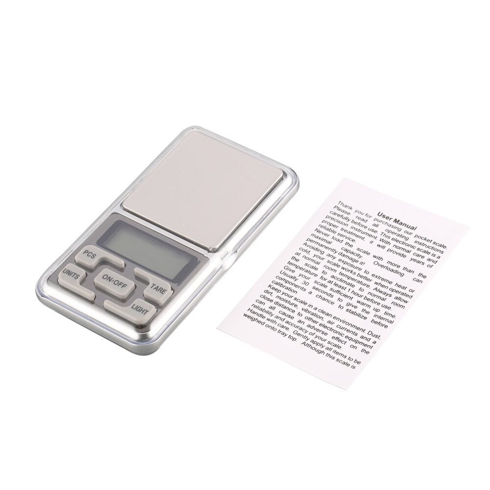 Mini Digital Pocket Scale 1000g 0.1g Precision g/t... – Grandado