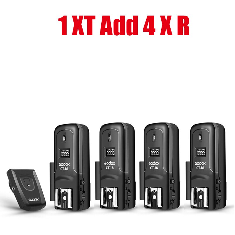 Godox-disparador de Flash inalámbrico, 16 canales,... – Grandado