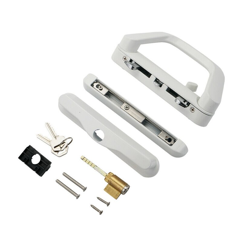 Sliding Patio Door Handle Set with Keys for Slidin... – Vicedeal