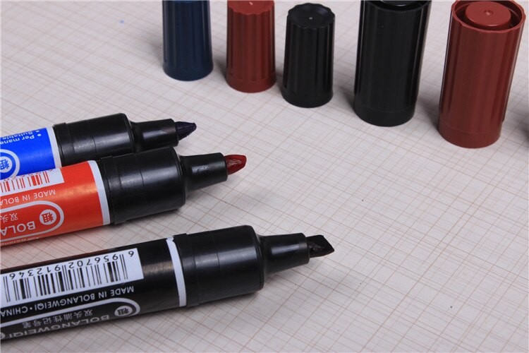 double pen marker double writing function Marking ... – Vicedeal