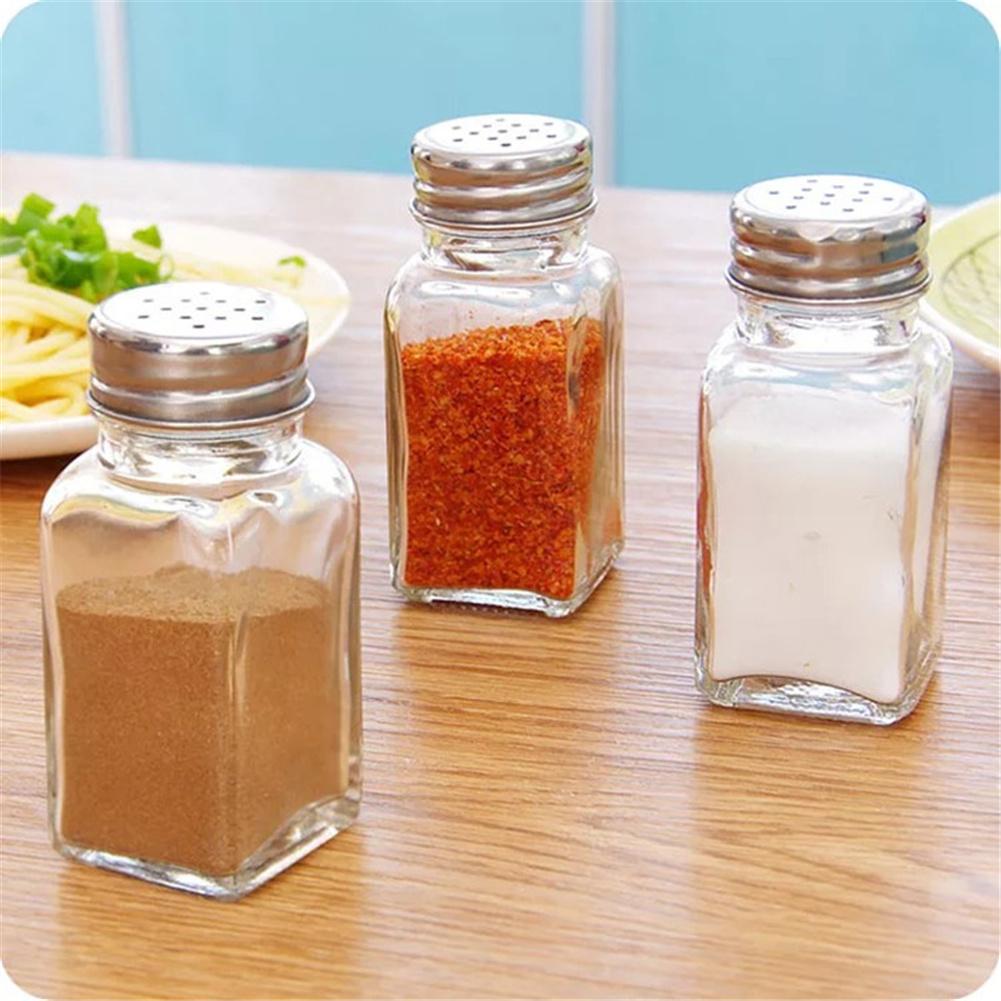 1Pcs Seasoning Bottle Glass Kitchen Condiment Cont... – Grandado