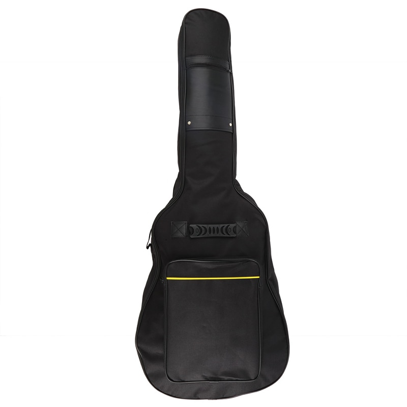 Waterproof Guitar Case Double Strap Padded Black G... – Vicedeal