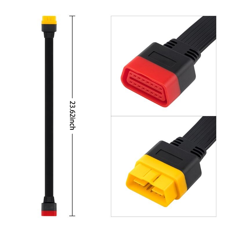 60Cm OBD2 Verlengen Kabel Launch Obd Kabel Man-vro... – Vicedeal
