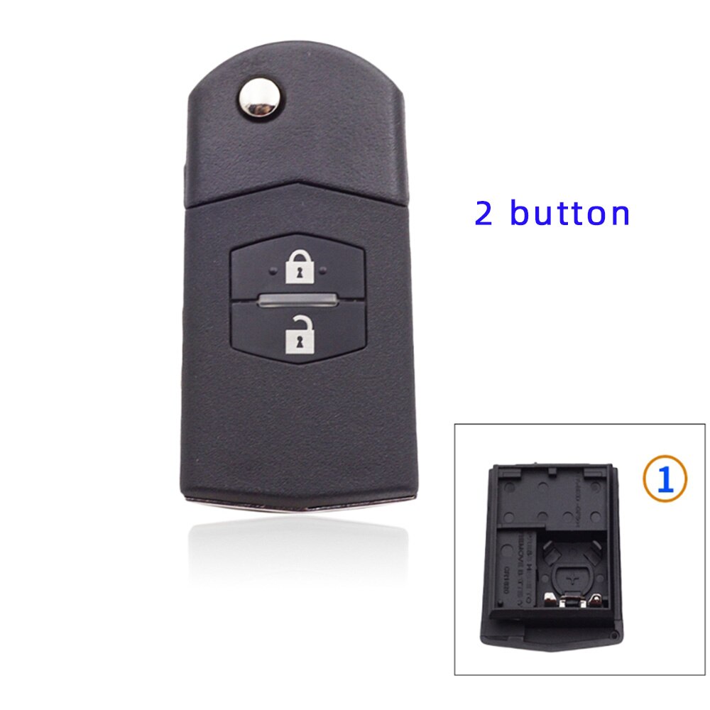 Xinyuexin Folding Flip Car Key Shell Fit for MAZDA... – Vicedeal