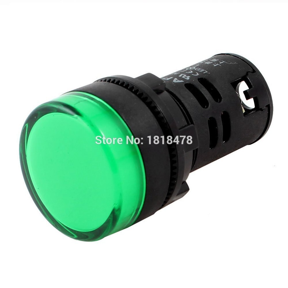 AD16-22 Panel Mount Green Pilot Light Signal Indic... – Vicedeal