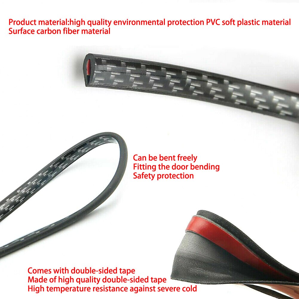 5m Door Edge Trunk Edge Protection Strip Seal U-sh... – Vicedeal