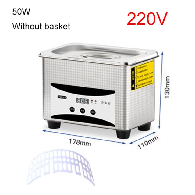 DMWD 80W 0.8L Ultrasonic Cleaner Stainless Steel W... – Vicedeal