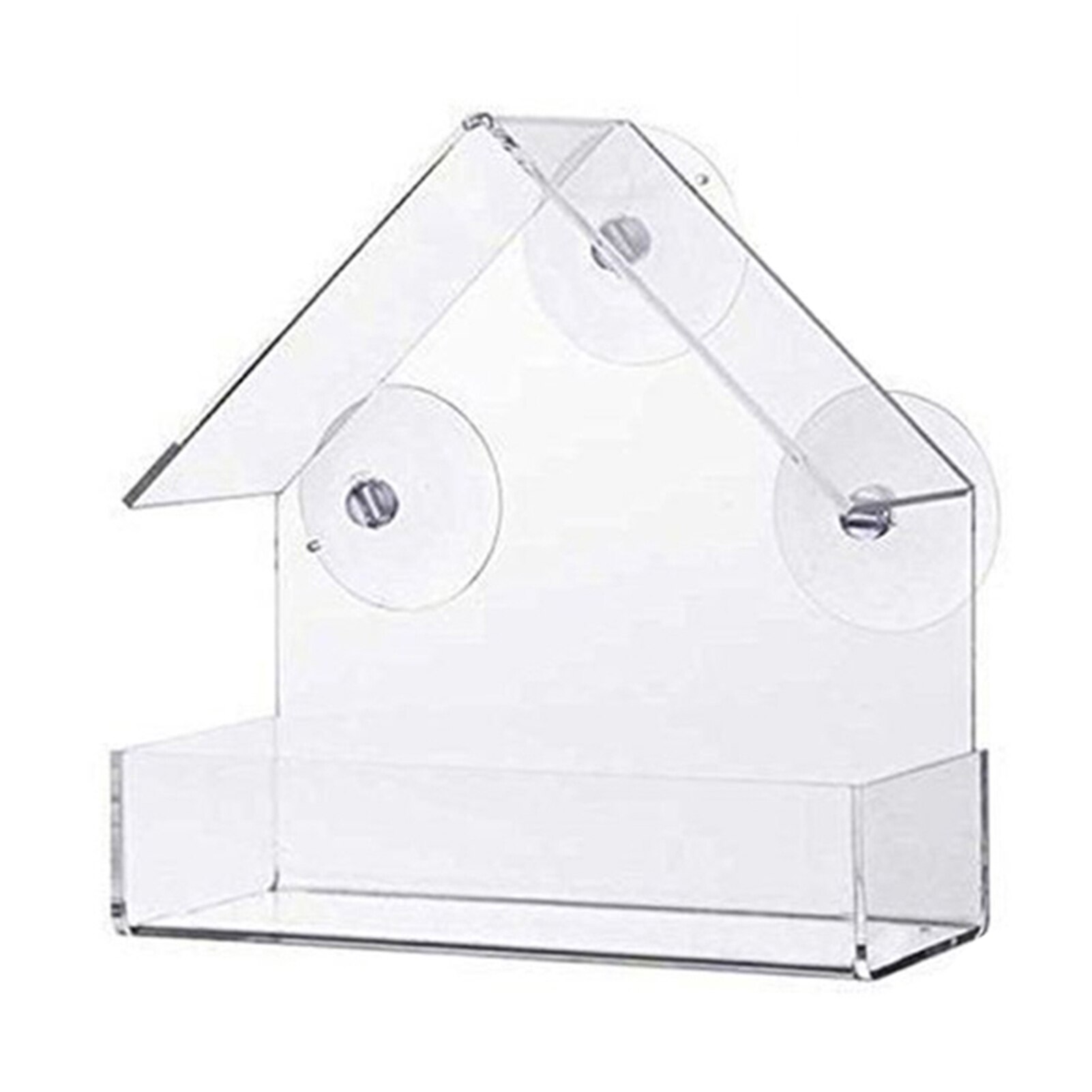 Window Birds Feeder Weather Proof House Shape Clea... – Grandado