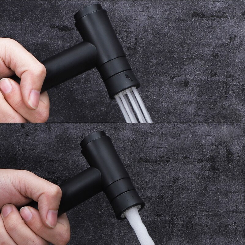 Bidet Kranen Zwarte Messing Nail Gratis Enkele Kou... – Vicedeal