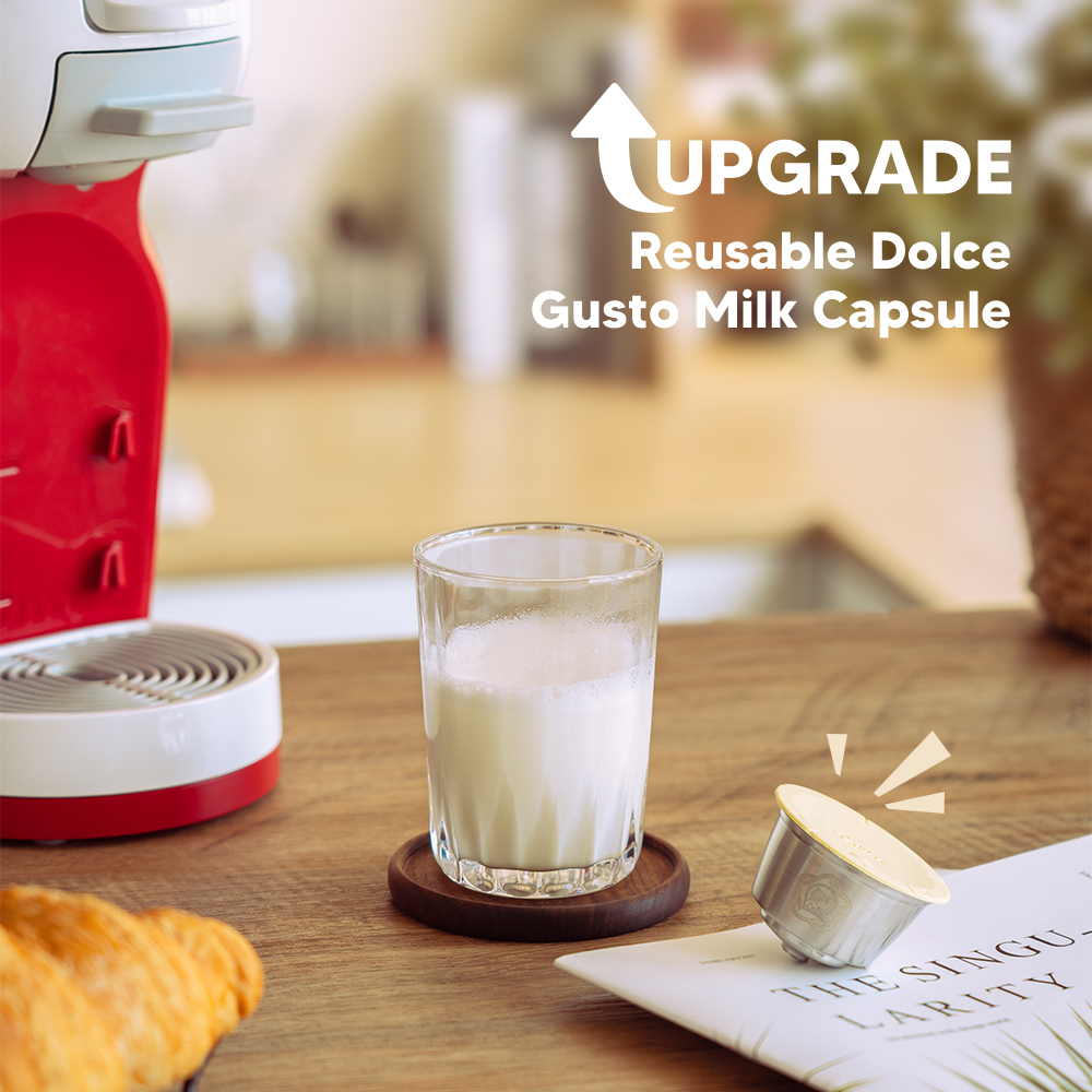 Icafilas Herbruikbare Melk Capsule Voor Nescafe Do... – Grandado