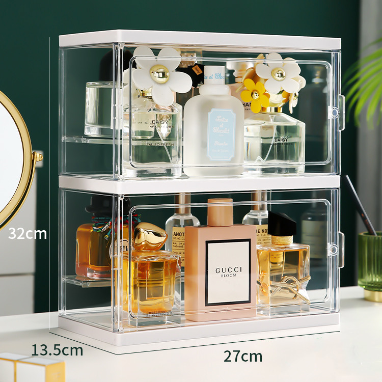 Large Capacity Transparent Acrylic Perfume Storage... – Grandado