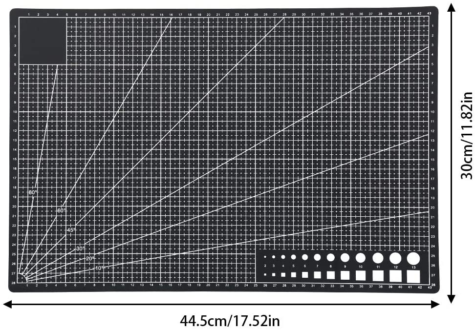 A3 A4 A5 Pvc Snijmat Board Duurzaam Zijdig Leer Sn... – Vicedeal