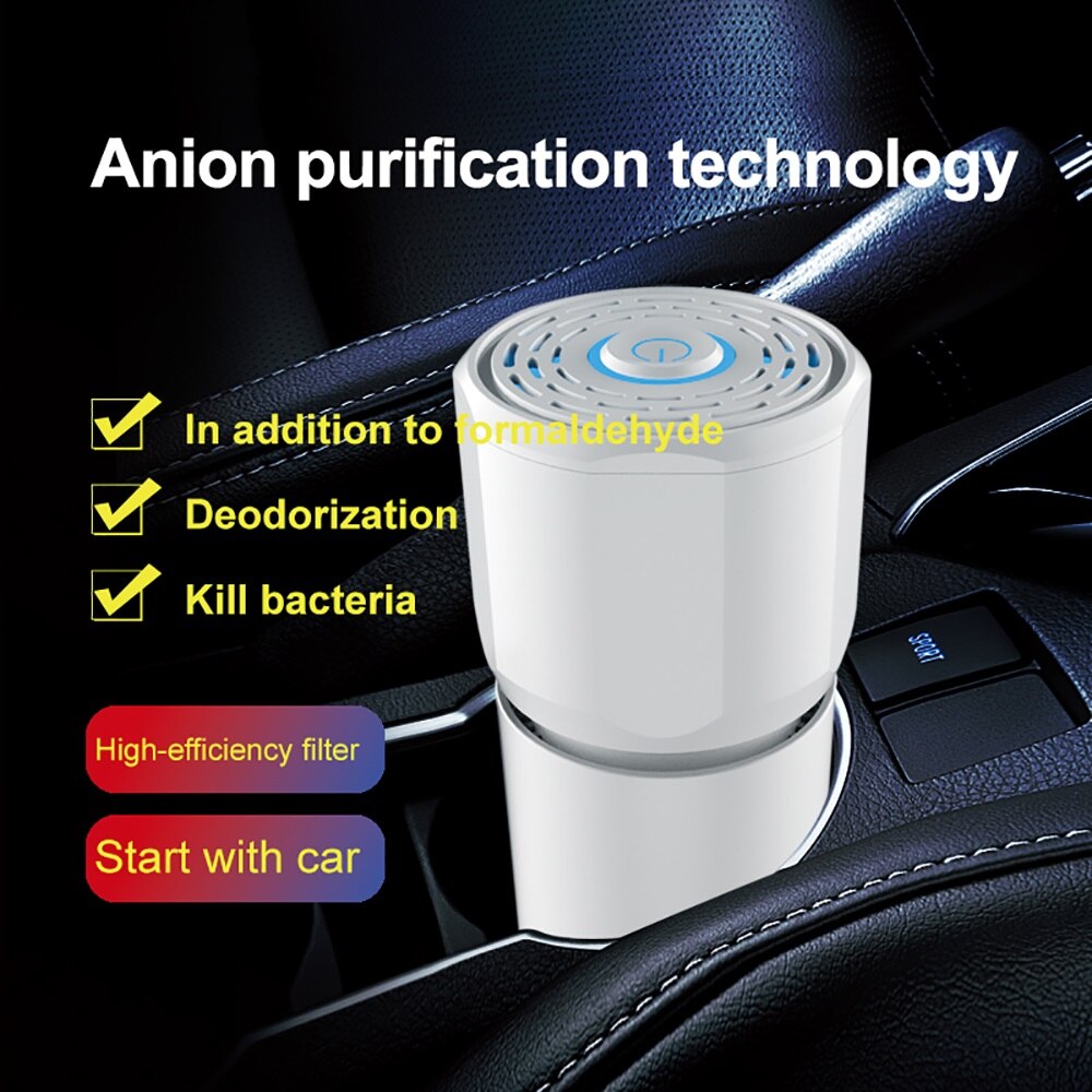 GIAHOL USB HEPA Mini Portable air Cleaner Ionizer ... – Grandado