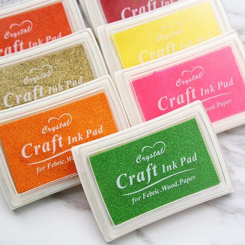 3 pcs color Craft Oil Based DIY Ink Pad for Rubber... – Grandado