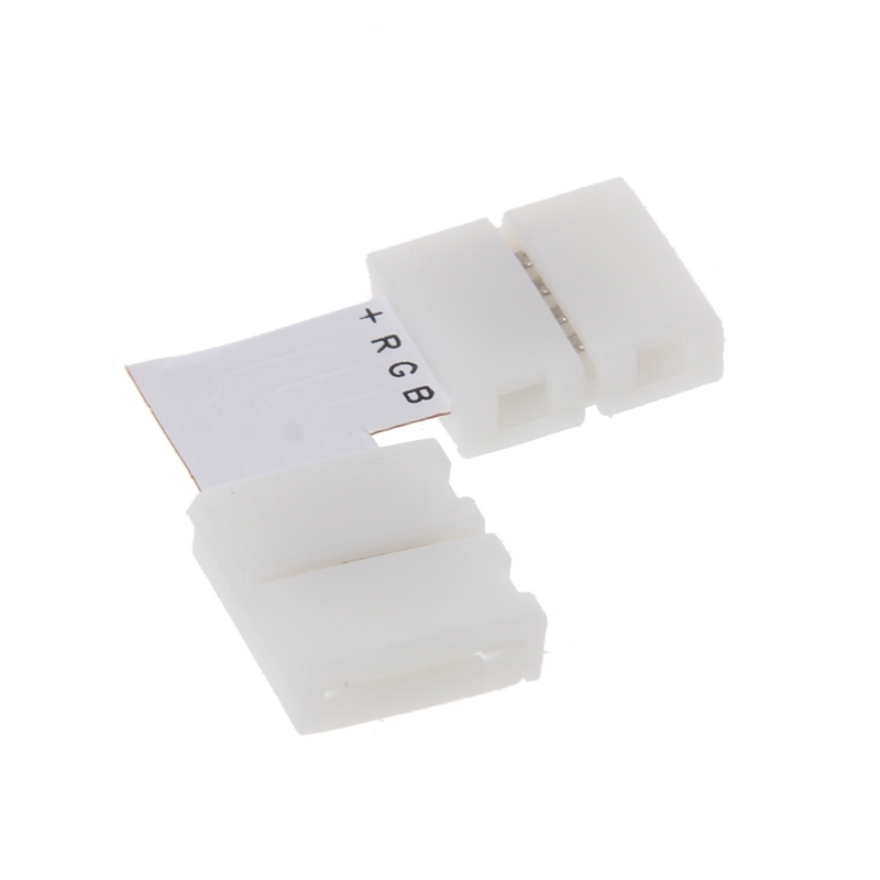 4 Pin Led Connector L Shape Corner Quick Splitter ... – Vicedeal
