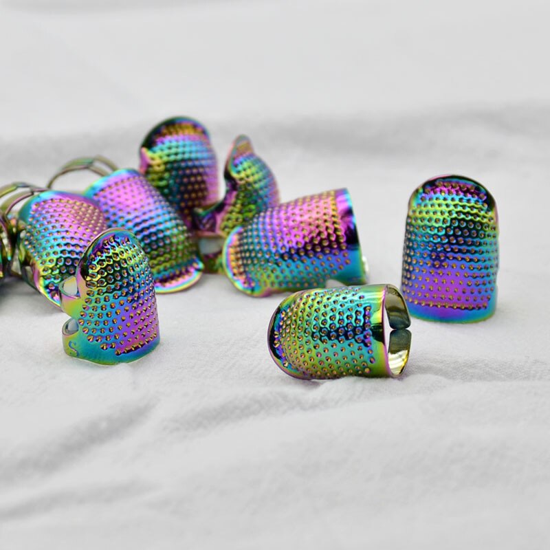 1/2/4 Uds dedal para coser Metal Dazzle costura do... – Grandado