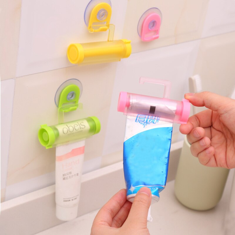 Rolling Toothpaste Squeezer Holder Wall Suction Ha... – Grandado
