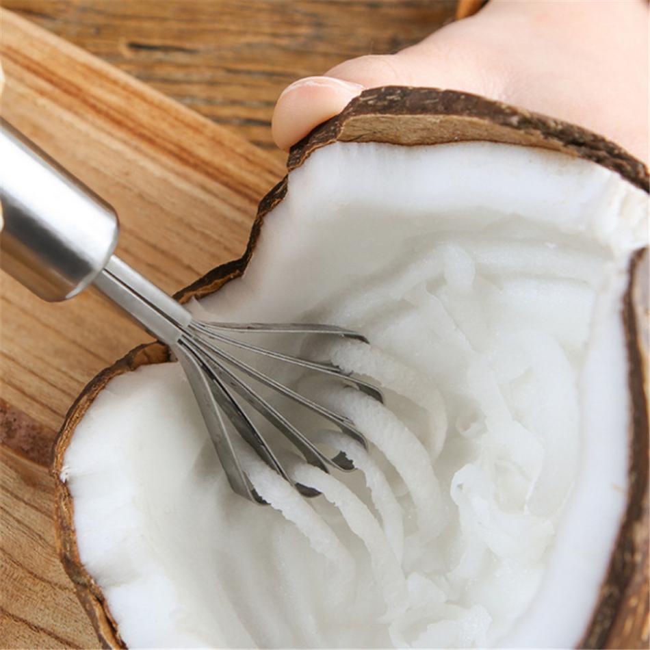 TTLIFE Coconut Shaver Stainless Steel Kitchen Frui... – Vicedeal