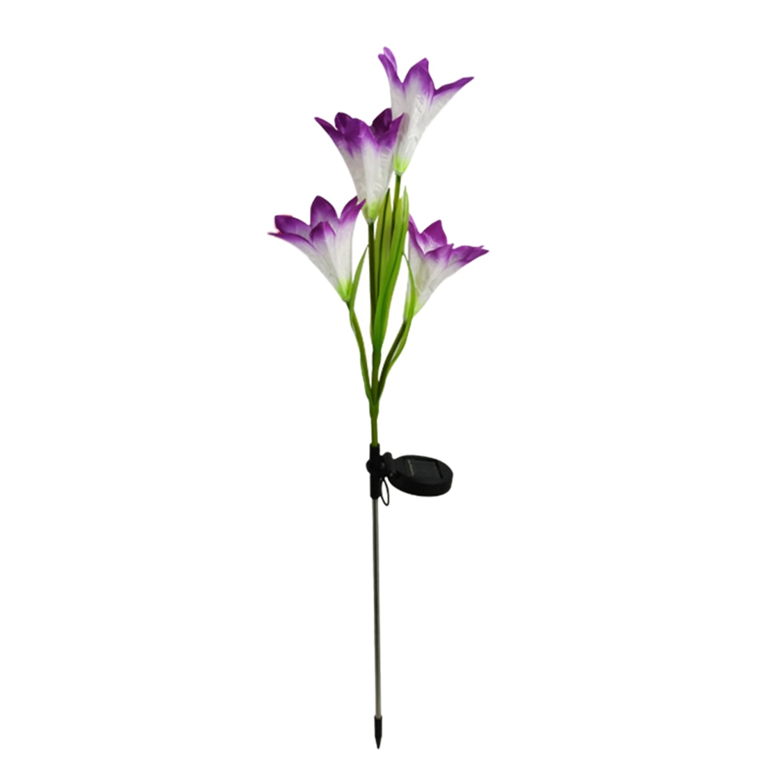 Solar Lily Flower Light Stake Solar Garden Lily Li... – Grandado