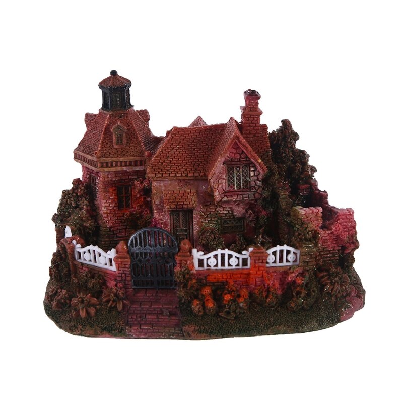 Aquarium Classical Resin Castle Decorations - Fish... – Grandado