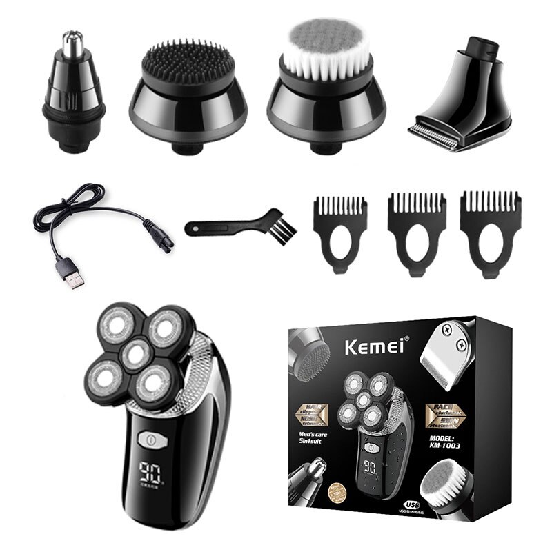 5in1 men‘s wet and dry shaving machine set Electri... – Vicedeal