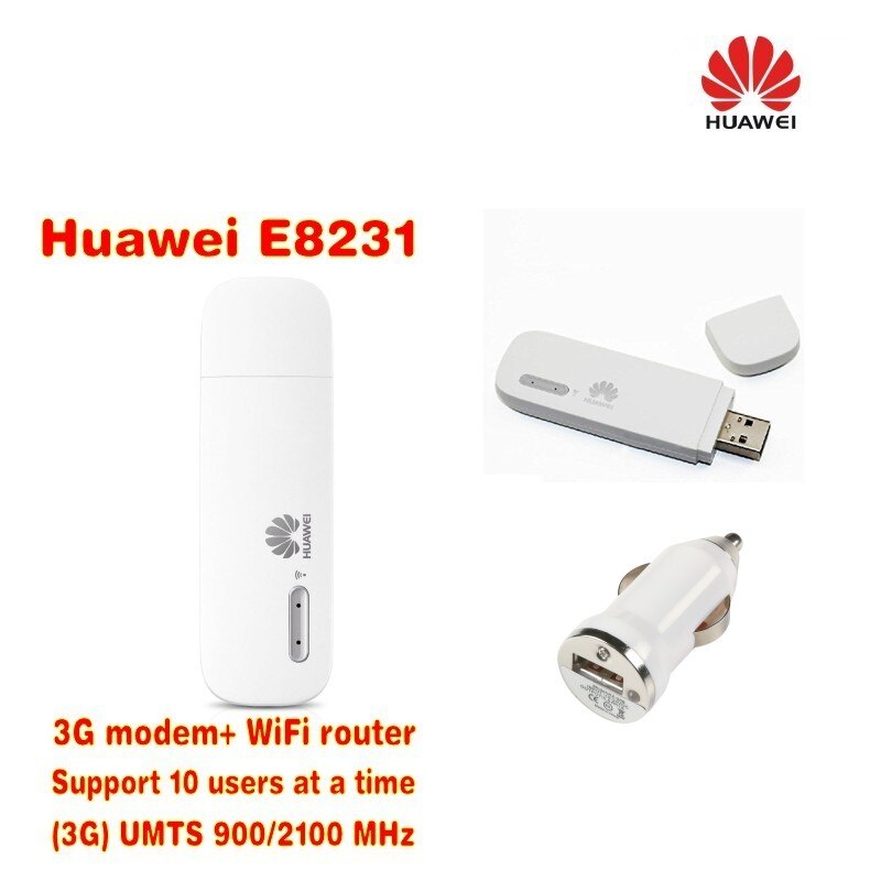 HUAWEI E8231 Unlocked Mobile WiFi HSPA+ 21Mbps 3G ... – Grandado