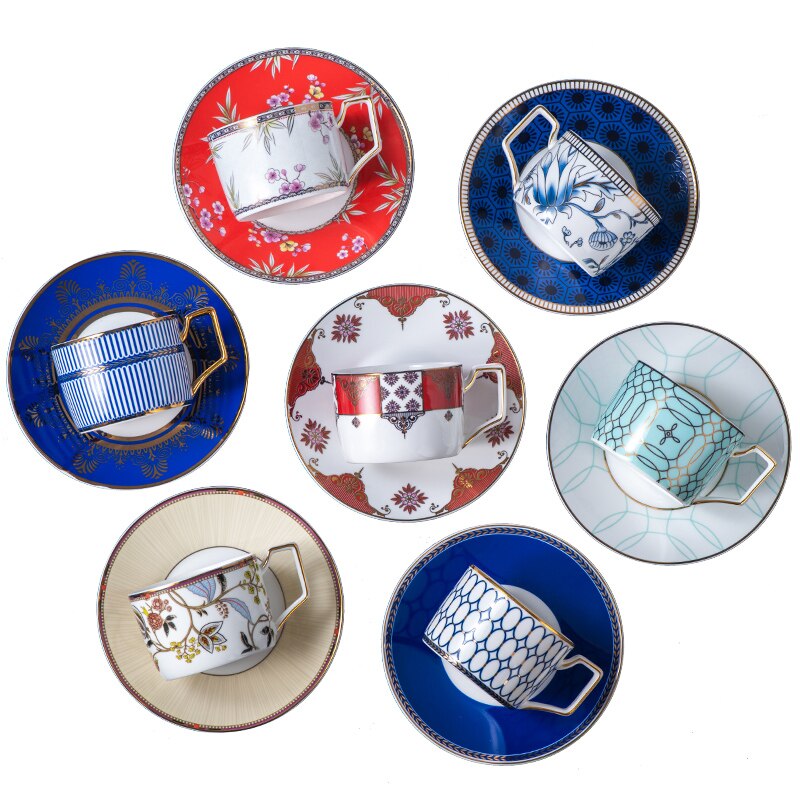 Elegante Hoogwaardige Bone China Koffie Kop Schote... – Grandado