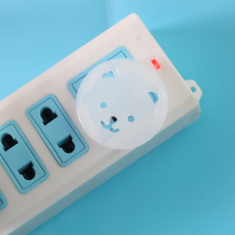 10pcs EU Power Socket Cover Baby 2 Hole Electrical... – Grandado