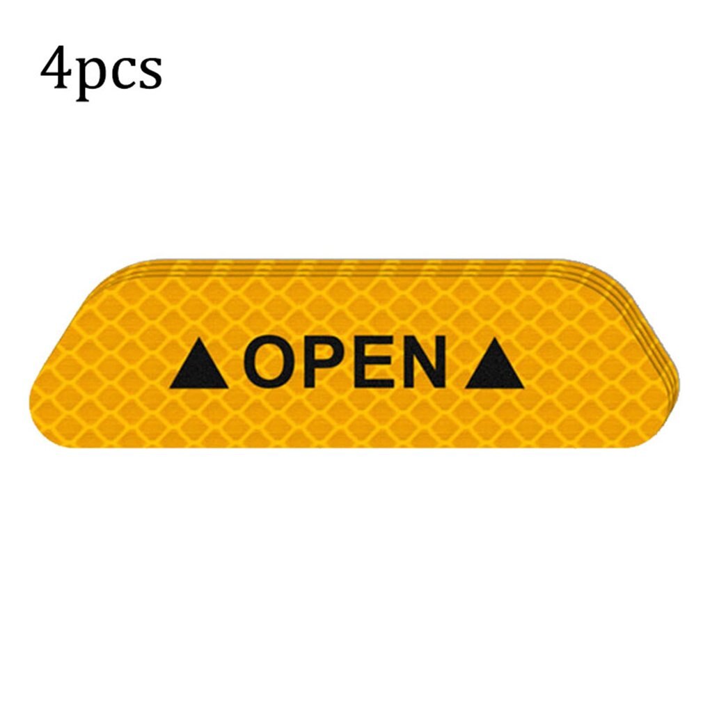 Open The Door Stickers Reflective Stickers Safety ... – Grandado