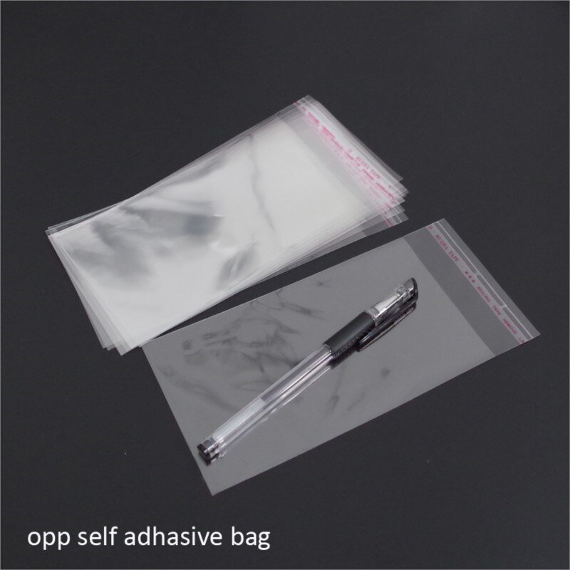 500pcs/LOT Clear Resealable OPP Poly Packing Bag 8... – Grandado