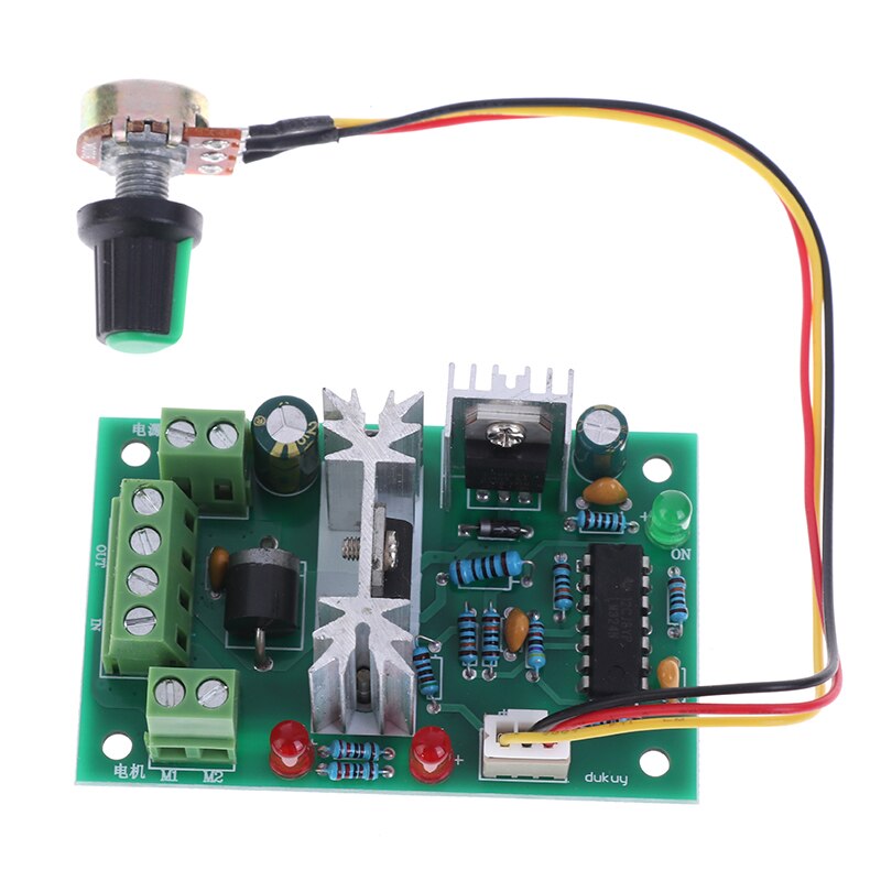 6V 12V 24V 30V 10A PWM DC Motor Speed Controller R... – Grandado