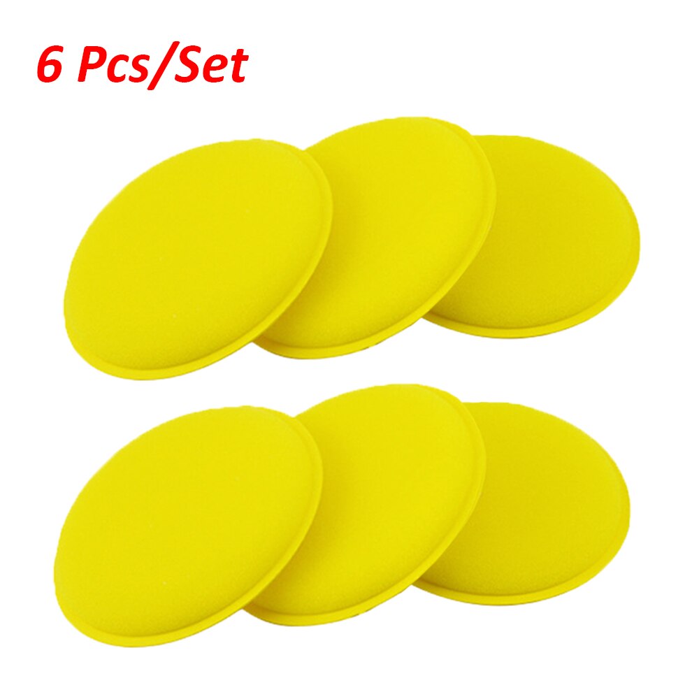 Car Vehicle Wax Polish Foam Sponge Hand Soft Yello... – Vicedeal