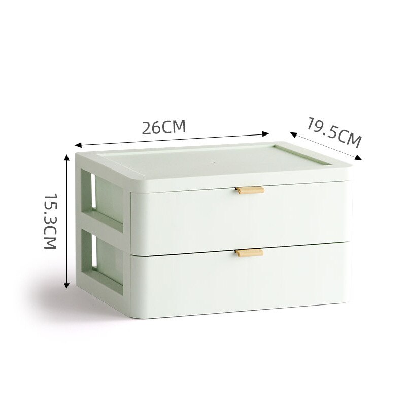 Simple Indoor Desktop Box Storage Cabinet Drawer T... – Vicedeal