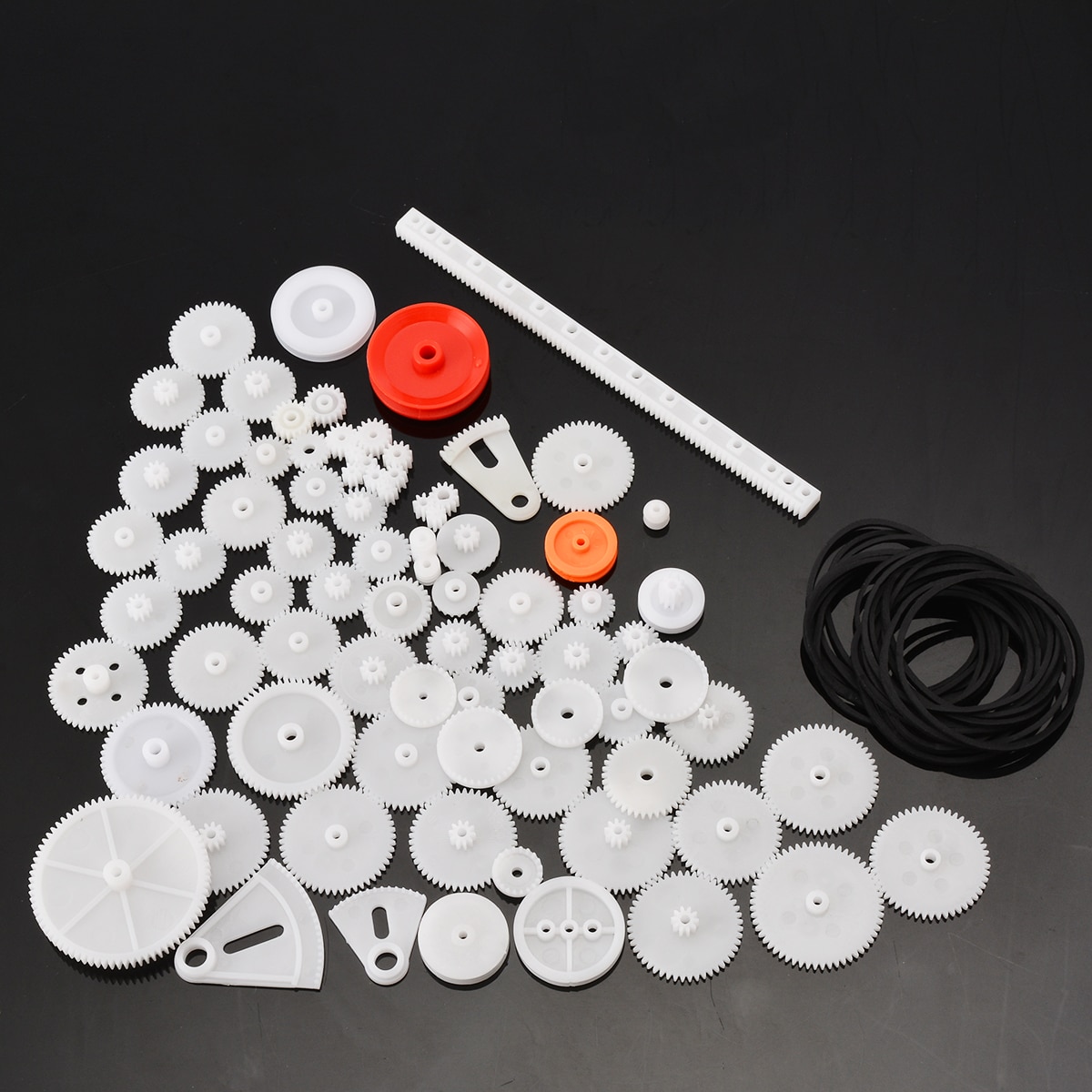 81pcs Plastic Gear Wheel Assorted Kit For Robot To... – Grandado