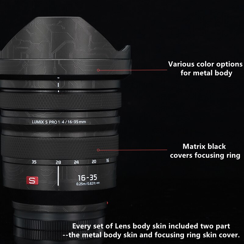 Lumix S 16-35 F4 Lens Sticker Vinyl Decal Skin Wra... – Vicedeal