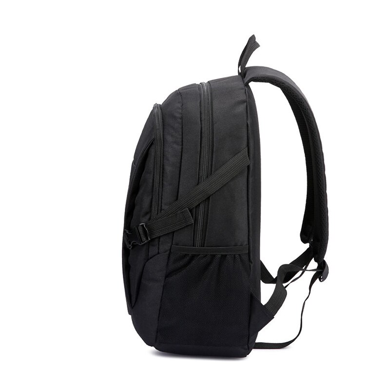 Black Backpack Men School Bag for Boys Teenage Nyl... – Grandado