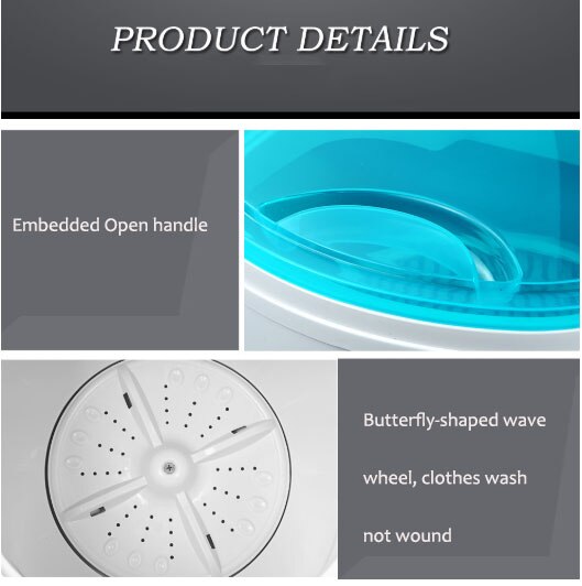 Electrical Washing machine semi-automatic washing ... – Grandado