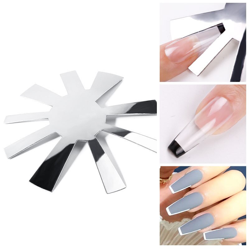 1Pcs French Nail Templates for Manicure Multi-Size... – Grandado