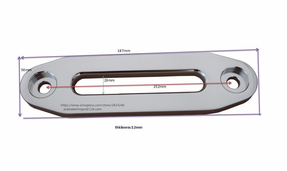 4500lbs Aluminum Aalloy Fairlead for ATV Winch Lin... – Vicedeal