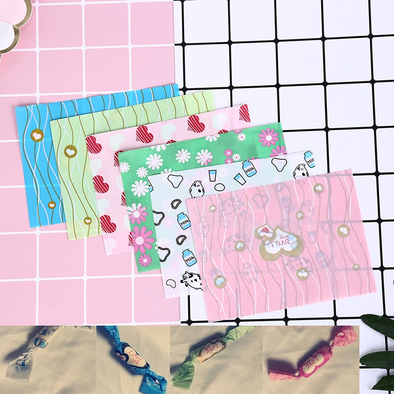 100Pcs 12cm*9cm Cow Nougat Wrapping Paper Wedding ... – Grandado