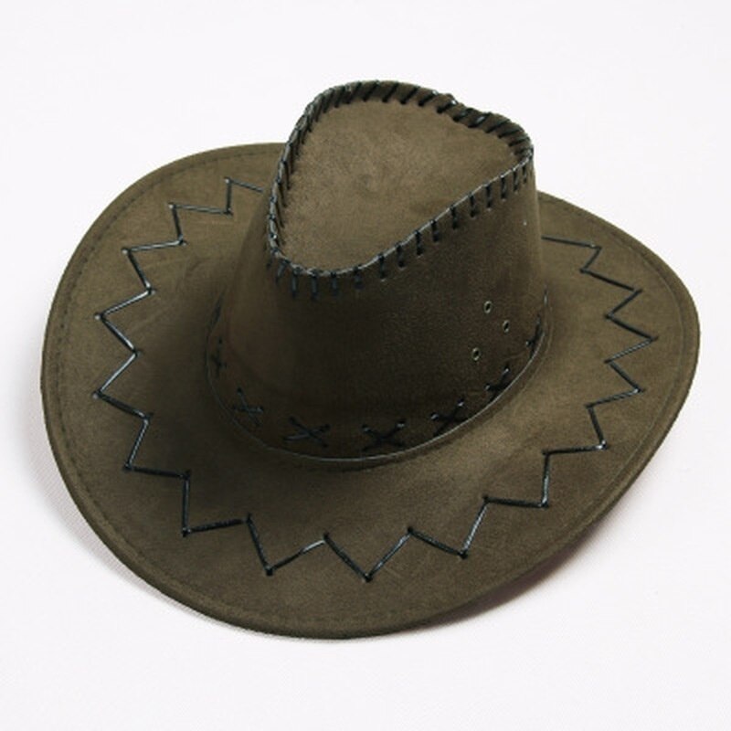 Western cowboyhatt stor randig hatt för män eller ... – Vicedeal
