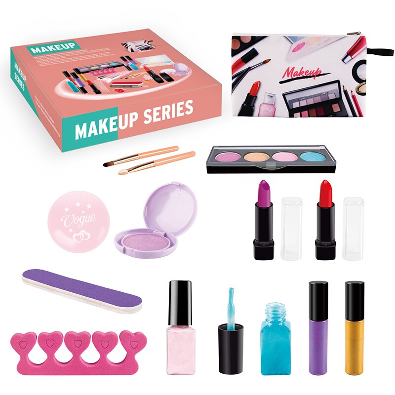 Girl's Cosmetic Toy Set Make Up Kits Pretend Play ... – Grandado