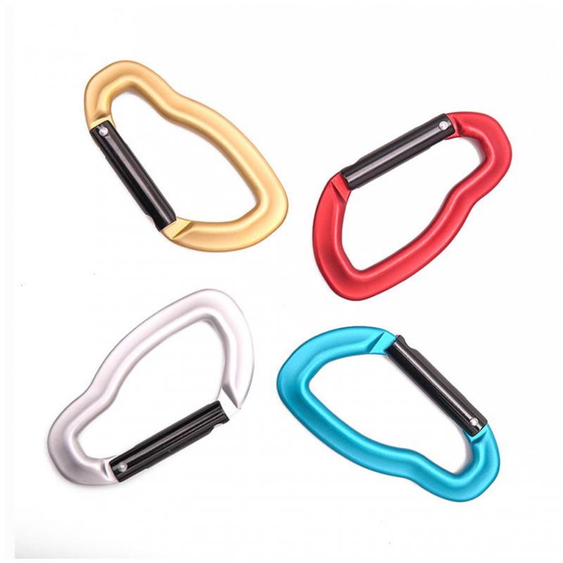 D Clip Carabiner Snap Spring Clasp Hook Keyring Ca... – Vicedeal