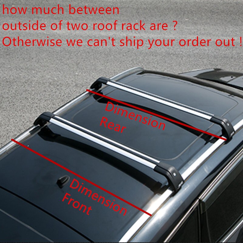 ALWAYSME Universal Crossbars Roof Luggage Racks Re... – Vicedeal
