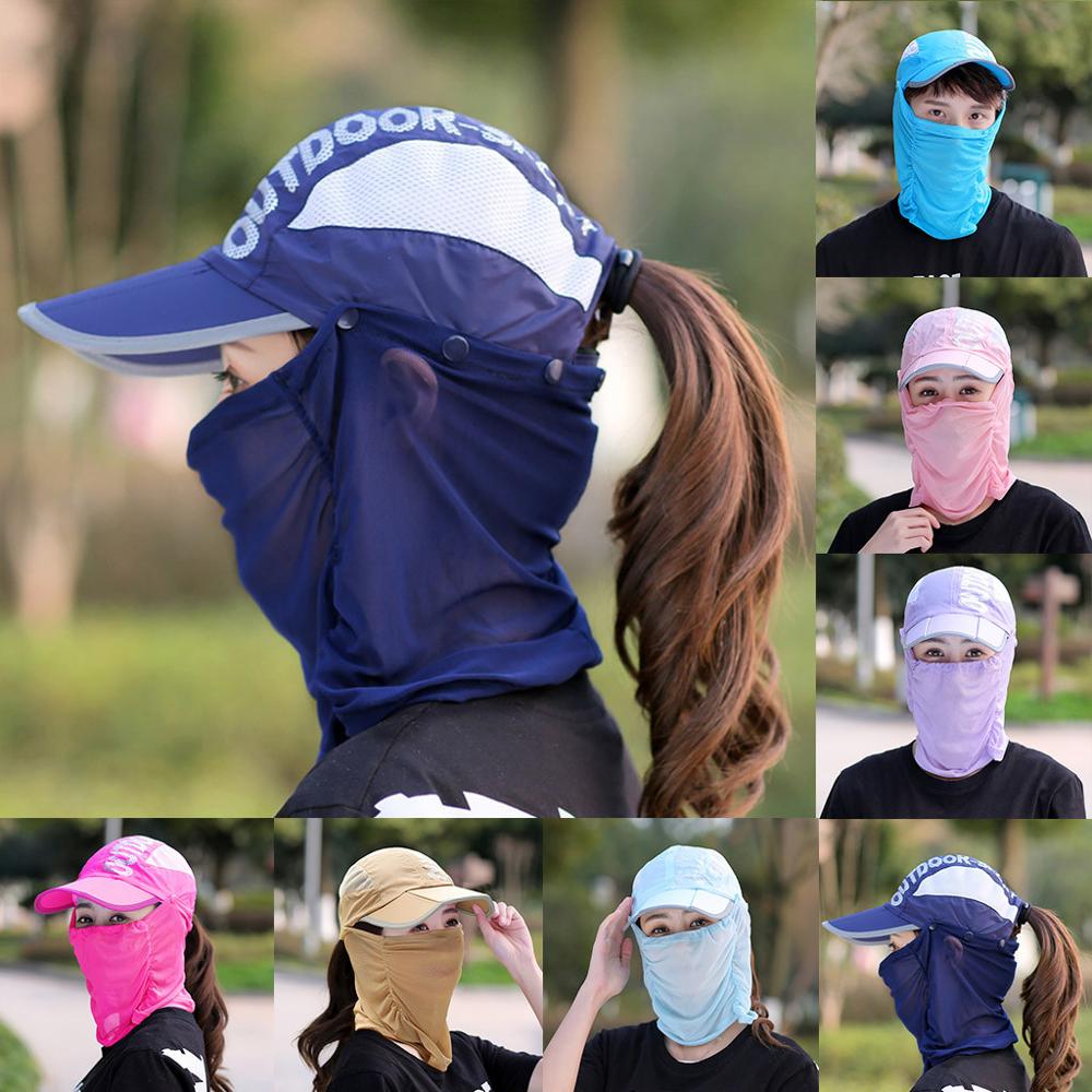 Unisex Sun Protection Hat UV Protection Face Neck ... – Vicedeal